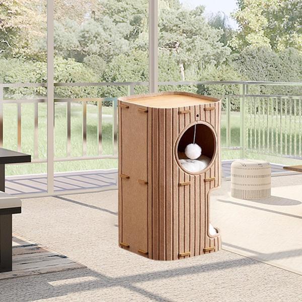 説明:[多層快適さと多用途]: この猫の家は休息と遊びを融合させ.ペットの友達に昼寝や活動のための専用スペースを提供します. [革新的な特徴]:密閉構造と吊り下げ式ボールおもちゃを備えたこの猫用ケージは.猫にとって安全な隠れ家を提供します....