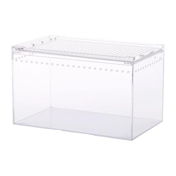 説明:[素材]: 爬虫類テラリウムは高級アクリルで作られており.この飼育ケージはペットを最適に観察するための優れた視認性を提供します. [通気性]: 爬虫類飼育ケージには.爬虫類給餌ボックスに複数の通気孔があり.通気性があり蒸れません. [...