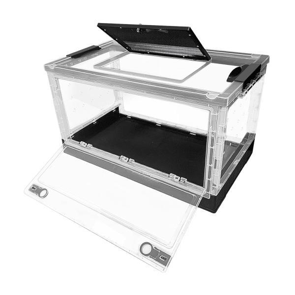 説明:[素材]: 爬虫類テラリウムはプラスチック素材で作られており.透明度が高く.耐衝撃性があり.耐久性と長寿命を備え.小さなペットに安全で快適な環境を提供します. [強化された通気性]:爬虫類飼育ケージの上部のメッシュカバーは簡単に開閉で...