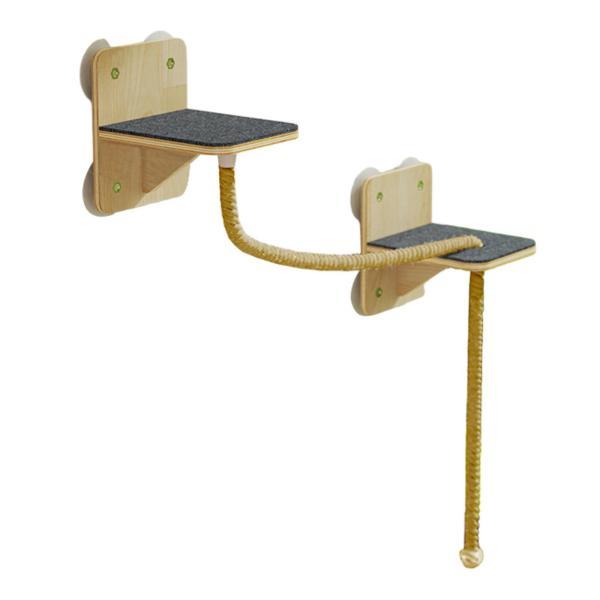 説明:[革新的なデザイン]: この猫用ウォールシェルフはユニークなデザインが特徴で.登ったり探索したりするのが大好きな猫に適した.猫の友達にエキサイティングで冒険的な遊び場を提供します. [ユニバーサルフィット]: あらゆるタイプの猫に適し...