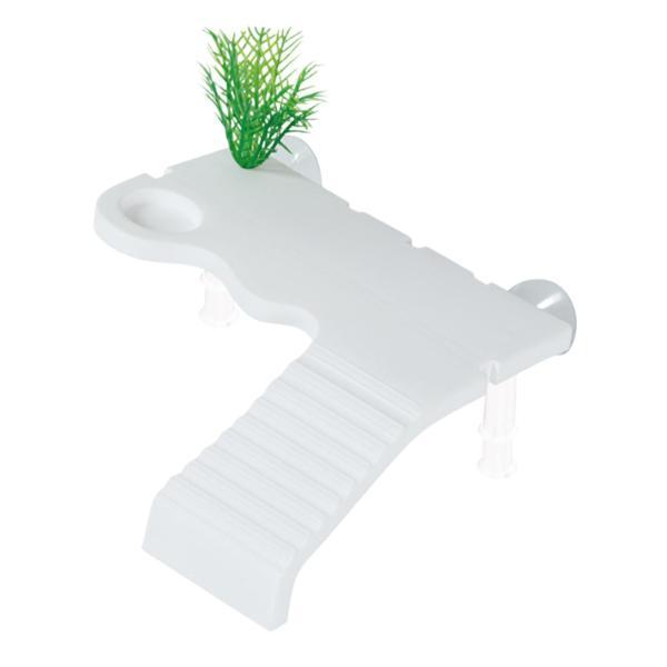 説明:[素材]: PP素材で作られたこの日光浴用プラットフォームは.厚みのあるデザインで優れた耐圧性と耐久性を備えています.カメの体重を支え.変形や損傷なく長期間ご使用いただけます. [水生・陸生問わず多用途]:水生・陸生どちらの環境にも適...