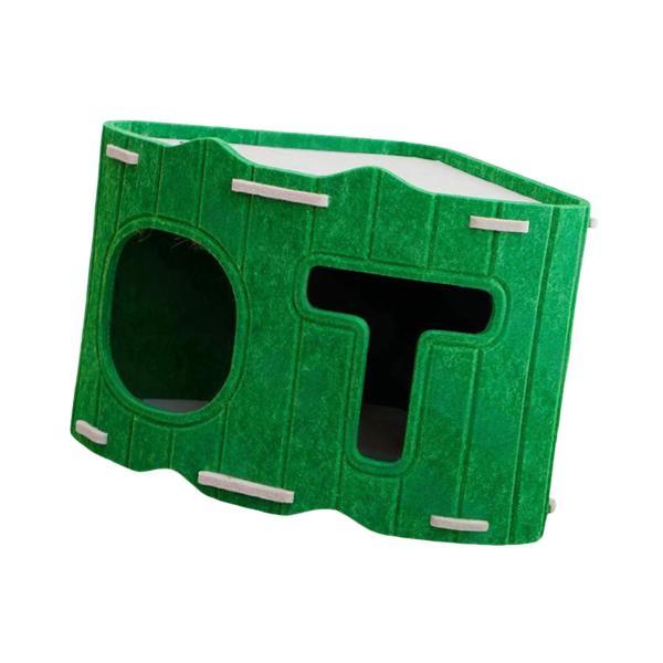 説明:[一年中快適]: フェルト製の猫ハウスは.冬には暖かい避難所.夏には涼しい聖域を提供し.静かな空間を提供する.一年中理想的な選択肢です. [丈夫で傷に強い]: 高品質のフェルトで作られたこの猫用ベッドハウスは.引っかき傷に耐えるように...