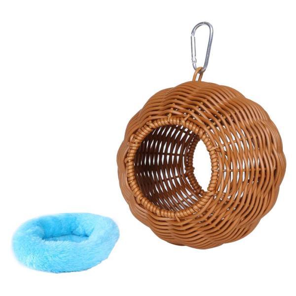 説明:[耐久性と噛みつきに強い構造]:噛みつきに強いABS樹脂を巧みに使用したこの鳥の巣は.オウムの遊び心のある噛みつきにも耐えられるよう設??計されています.丈夫な編み込みデザインにより.安全で長持ちするシェルターとなり.飼い主と鳥に安心...