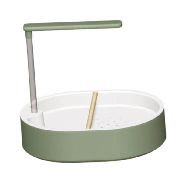 説明: [自動設計]: パロットバスタブは.26個の水出口を備えた2列のスプリンクラーパイプを備えており.十分な水の流れを実現し.爽やかな雨のようなシャワーを作り出し.オウム.九官鳥.オカメインコなどの鳥が快適に入浴できるようにします. [...