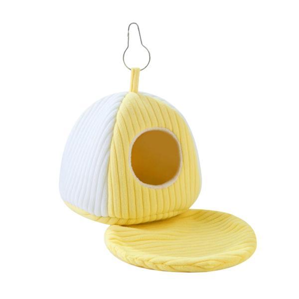 説明:[簡単に吊り下げられる鳥の巣]: 上部のフックにより.暖かい鳥の巣をケージや装飾用の木に簡単に吊り下げることができ.スペースを節約できます. [柔らかい丸いクッション]: ケージ用の鳥の巣の丸い綿のクッションは.ケージの中に入れて快適...