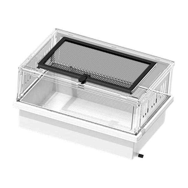 説明:[素材]: 透明度の高いPET素材で作られたこのカメタンクは.カメの活動や成長を簡単に観察できるクリアな視界を提供します. [新鮮な水質のための排水穴を内蔵]: このタートルタンクは排水穴を備えており.水から不純物やゴミを効果的に除去...