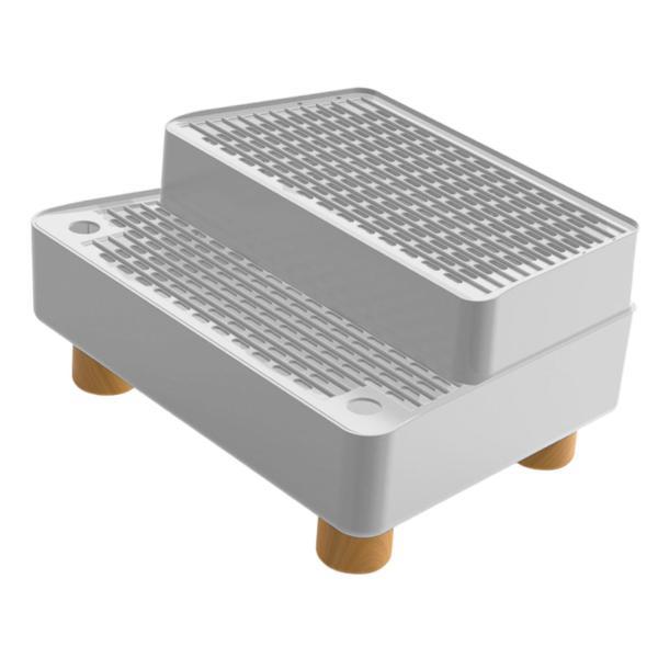 説明:[大きな排水穴]: 複数の猫がいる家庭に最適なこの高品質のトイレ用スロープは.大きな排水穴が特徴で.ゴミを簡単にふるいにかけながら.汚れを閉じ込めます. [完全に洗えるデザイン]: 耐久性に優れたPPと木材で作られており.水で完全にす...