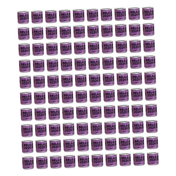 説明:[梱包]パッケージには2026個のピジョンレッグリングが100個入っています.注:製品には接続ロープが付属しています. [鳩脚リングのサイズ]直径(最小)約8mm/0.31インチ.高さ約11mm/0.43インチ. [品質]高品質のプラ...