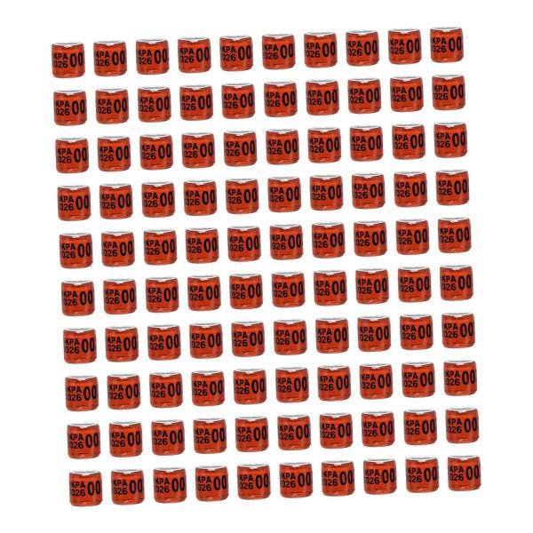 説明:[梱包]パッケージには2026個のピジョンレッグリングが100個入っています.注:製品には接続ロープが付属しています. [鳩脚リングのサイズ]直径(最小)約8mm/0.31インチ.高さ約11mm/0.43インチ. [品質]高品質のプラ...