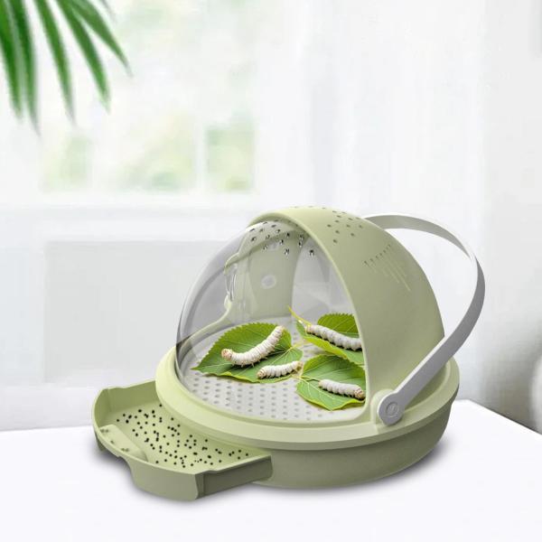 説明:[機能]カイコ専用の飼育箱で.観察箱や成長室としても使えます. [透明]カイコ観察箱は透明なデザインで.カイコの成長を観察しやすいです. [広々とした]このカイコ育成容器は独立したチャンバーを備えており.カイコが成長するのに十分なスペ...