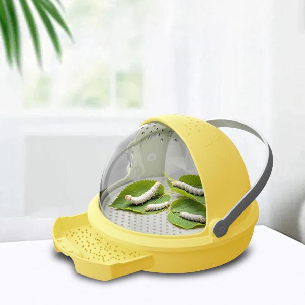 説明:[機能]カイコ専用の飼育箱で.観察箱や成長室としても使えます. [透明]カイコ観察箱は透明なデザインで.カイコの成長を観察しやすいです. [広々とした]このカイコ育成容器は独立したチャンバーを備えており.カイコが成長するのに十分なスペ...