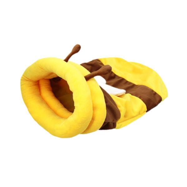 説明:[クリエイティブな形状]: 漫画の蜂蜜瓶の形をした猫用ベッドは.ペットの注目を集めることができ.家の装飾にも最適です. [素材]: ペットベッドはクリスタルベルベット.PPコットン素材で作られており.柔らかく快適で通気性に優れています...