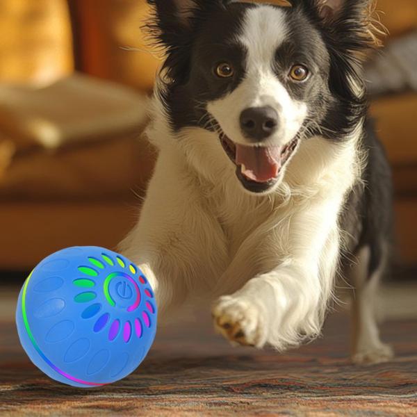 説明: [インタラクティブおもちゃ]: 犬用の自動インタラクティブ犬用ボールおもちゃは.ランダムなパターンで自動的に動き.ペットを何時間も夢中にさせ.仲間と幸せをもたらします. [カラフルなライト]: ライト付きの自動転がりおもちゃは.より...