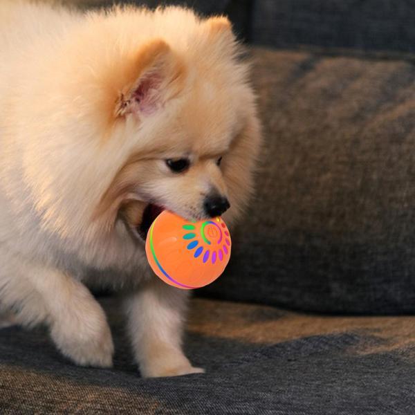説明: [インタラクティブおもちゃ]: 犬用の自動インタラクティブ犬用ボールおもちゃは.ランダムなパターンで自動的に動き.ペットを何時間も夢中にさせ.仲間と幸せをもたらします. [カラフルなライト]: ライト付きの自動転がりおもちゃは.より...