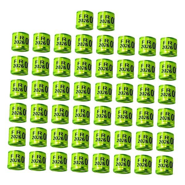 説明: [番号付き]鳩の足輪にはランダムに割り当てられた番号が付いているので.個々の鳥の追跡と識別が容易です. [サイズ]1cmx1.1cm/0.39インチx0.43インチ.パッケージにはピジョンレッグリング50個が含まれています. [素材...