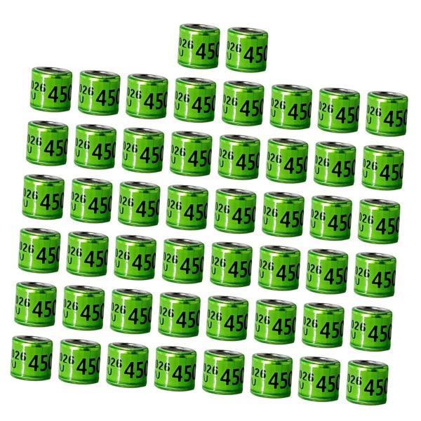 説明: [番号付き]鳩の足輪にはランダムに割り当てられた番号が付いているので.個々の鳥の追跡と識別が容易です. [サイズ]1cmx1.1cm/0.39インチx0.43インチ.パッケージにはピジョンレッグリング50個が含まれています. [素材...