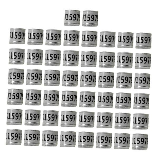 説明: [番号付き]鳩の足輪にはランダムに割り当てられた番号が付いているので.個々の鳥の追跡と識別が容易です. [サイズ]1cmx1.1cm/0.39インチx0.43インチ.パッケージにはピジョンレッグリング50個が含まれています. [素材...