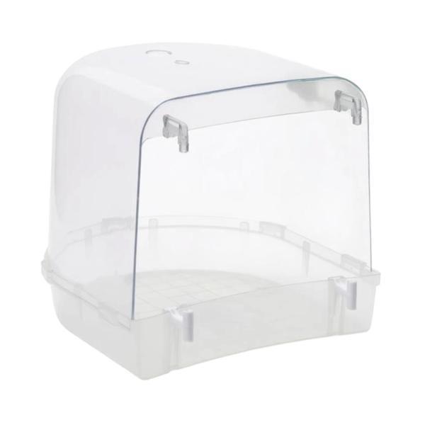 説明: [広々とした]大容量のケージ用バードバスは.ペットの鳥が快適に入浴できる十分なスペースを提供し.徹底した入浴を楽しむことができます. [耐久性]厚みのあるABS.PP.金属素材で作られたこのバードバスボックスは.傷に強く.頑丈で.経...