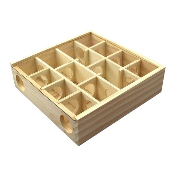 説明: [素材]ハムスター隠れ家ハウスは.強くて丈夫な木材とアクリル素材で作られています. [デザイン]木製迷路おもちゃの迷路は多孔質のデザインで.歩きやすく.いつでも状況を確認できます. [特徴]ハムスターシェルターは滑らかな表面とバッフ...