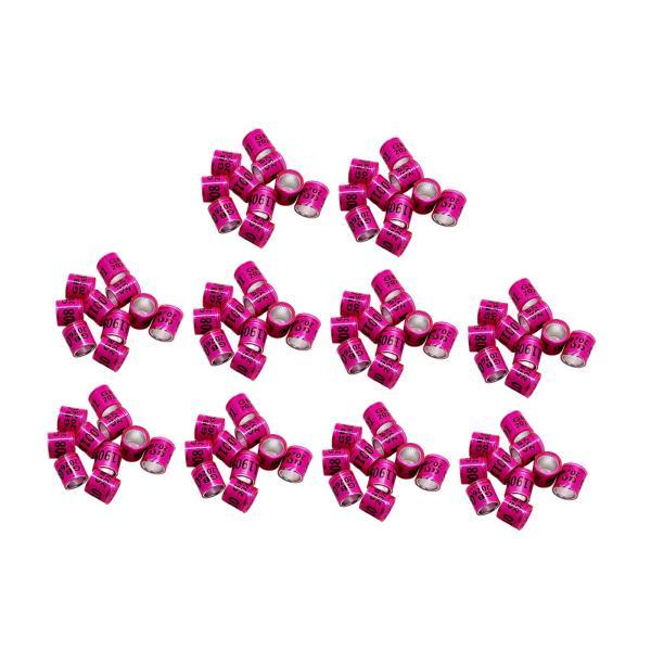 説明: [番号付き]鳩の足輪にはランダムに割り当てられた番号が付いているので.個々の鳥の追跡と識別が容易です. [サイズ]1cmx1.1cm/0.39インチx0.43インチ.パッケージにはピジョンレッグリング100個が含まれています. [素...