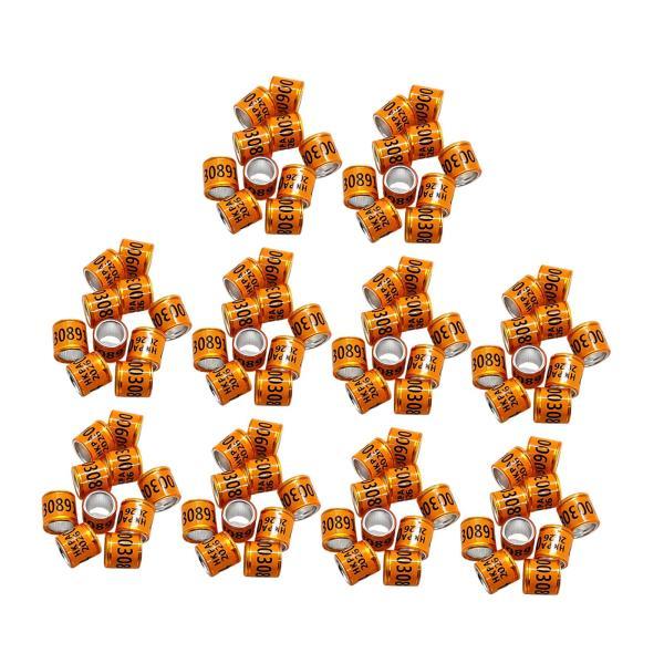 説明: [番号付き]鳩の足輪にはランダムに割り当てられた番号が付いているので.個々の鳥の追跡と識別が容易です. [サイズ]1cmx1.1cm/0.39インチx0.43インチ.パッケージにはピジョンレッグリング100個が含まれています. [素...