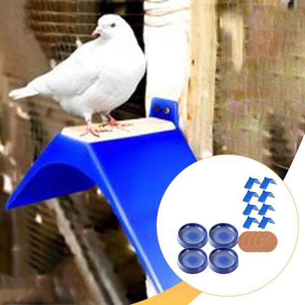 説明: [耐久性]: ピジョン用品セットは高品質のプラスチック素材で作られており.長期間の使用と簡単なお手入れを保証します. [多用途]: ハト.オカメインコ.オウム.その他のペットの鳥に最適なこのセットは.さまざまな種に快適な巣作りのソリ...