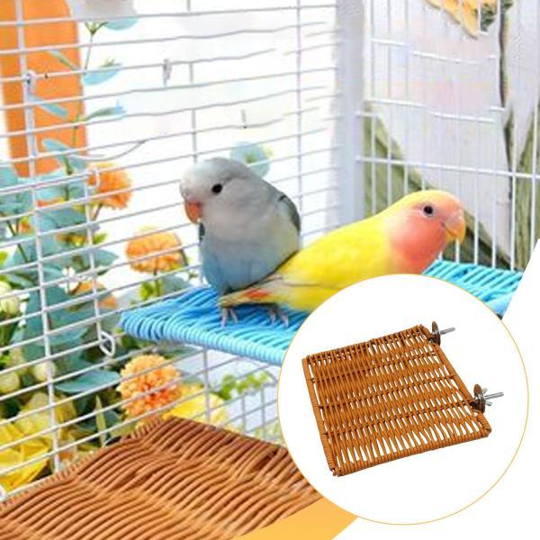説明: [多用途]インコ.セキセイインコ.その他の小鳥に最適なこのバードパーチスタンドは.ケージ内で快適な休憩場所を提供します. [素材]このパーチはPP素材で作られており.長期間の使用と耐摩耗性を保証します. [広々とした]5.91インチ...