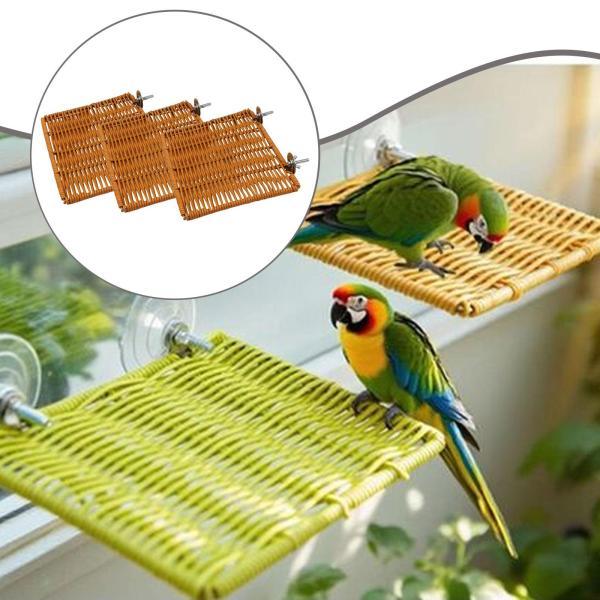 説明: [多用途]インコ.セキセイインコ.その他の小鳥に最適なこのバードパーチスタンドは.ケージ内で快適な休憩場所を提供します. [素材]このパーチはPP素材で作られており.長期間の使用と耐摩耗性を保証します. [広々とした]5.91インチ...