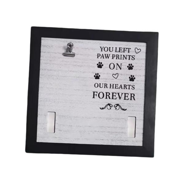 説明: [ペットメモリアルフォトフレーム]: この犬用メモリアルフォトフレームは.お気に入りのペットの写真を飾ることができ.心温まる追悼の品として.またご自宅のインテリアの目を引くアクセントとして最適です. [卓上装飾]: 犬猫メモリアルフ...