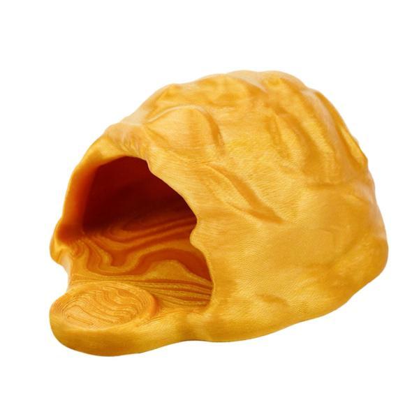 説明: [汎用性]この餌入れ付き隠れ家は.ヘビ.ヤモリ.クモなど.さまざまな小型爬虫類に適しています.本能に訴えるデザインで.安全な休息と隠れ場所を提供します. [耐久性]高品質のPETG素材を使用し.クリアな質感で仕上げられたこの爬虫類用...