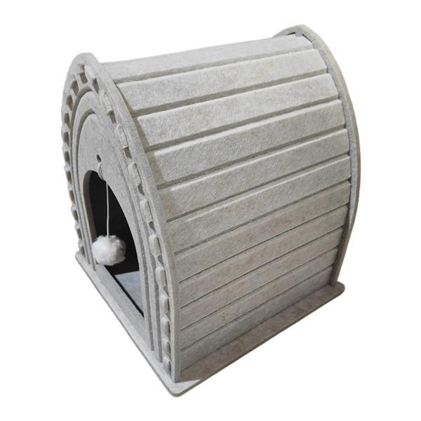 説明: [オールインワン キャットスクラッチャーベッド]: オールインワンのキャットスクラッチャー兼ベッドのデザインは.引っ掻きに強く.散らかる毛玉ができにくい不織布フェルトで作られています. [広々とした快適さ]: この猫用爪とぎハウスは...