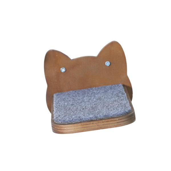 説明: [コンパクトサイズ]: 壁掛け式猫用シェルフパーチ.サイズは約12.5cm×10.5cm×21cm/4.92インチ×4.13インチ×8.27インチ.取り付け簡単 [プレミアム素材]: 猫用壁ステップは.安定性.耐摩耗性.頑丈さ.破損...