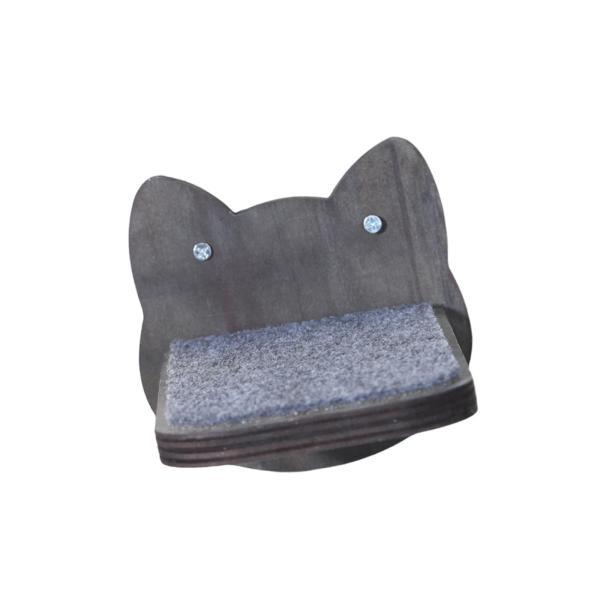 説明: [コンパクトサイズ]: 壁掛け式猫用シェルフパーチ.サイズは約12.5cm×10.5cm×21cm/4.92インチ×4.13インチ×8.27インチ.取り付け簡単 [プレミアム素材]: 猫用壁ステップは.安定性.耐摩耗性.頑丈さ.破損...