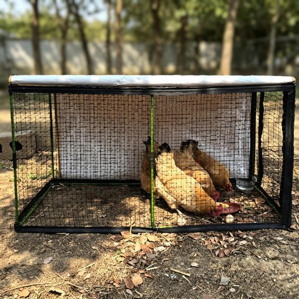説明: [歩行式鶏用トンネル]鶏舎トンネルは.鶏が自由に出入りできる歩行式鶏用トンネル設計を採用しています. [強化されたサポート]鶏小屋には厚みのある強化ブラケットが使用されており.安定した頑丈なサポートを保証します. [地面固定用ペグ設...