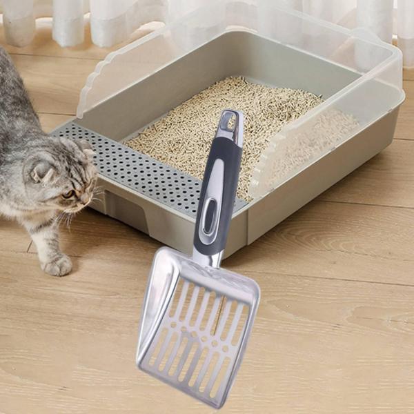 説明: [多用途]: 猫砂スコップは.猫.子猫.小型ペット用に特別に設計されており.幅広い家庭動物に適しています. [人間工学に基づいたデザイン]: 猫砂スコップは.握りやすく掃除が簡単な人間工学に基づいたデザインの快適なハンドルを備えてい...