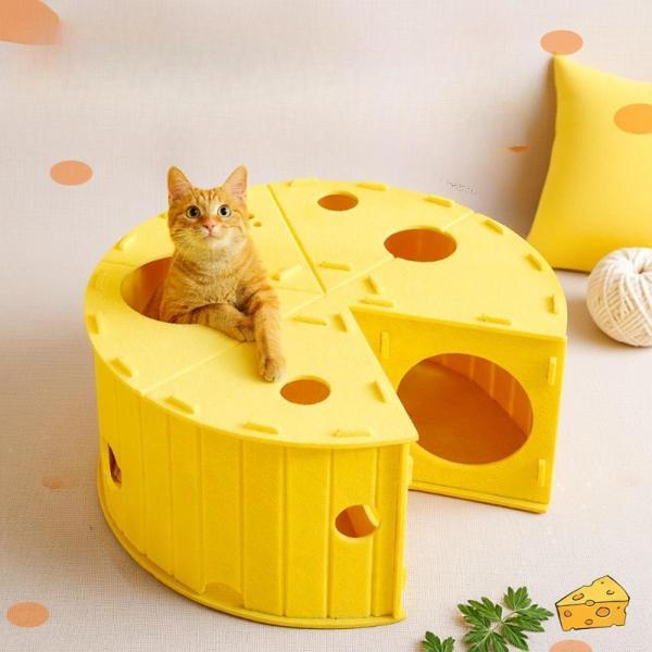 説明: [耐久性]高密度フェルトで作られたこの猫用トンネルベッドは.耐摩耗性に優れ.長期間使用できます.猫が噛んだり引っ掻いたりするのに最適です. [インタラクティブ]複数の穴と内蔵おもちゃを備えたキャットハウスは.猫の這い回ったり探検した...