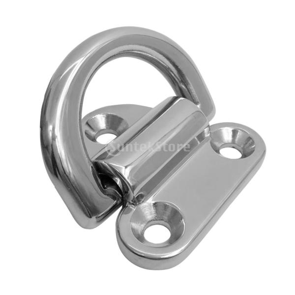 説明:ヘビーデューティと高強度のアンカーポイントラッシングリングを結び重い荷物を確保折りたたみ式のパッドアイデッキラッシングDリングとクリートプレート取り付けが簡単で、耐久性があり、耐腐食性がありますマリンボート、トラック、バン、キャラバン...