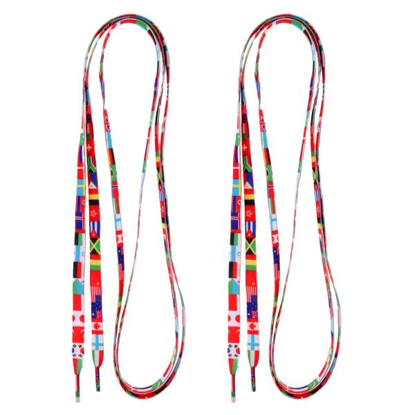 説明:ニット靴紐、耐久性美しいパターン、ファッショナブル 180cm、十分な長さ 1組のパッケージローラースケート、ローラーダービースケート、ブーツ、ホッケースケート、アイススケートに適しています仕様:サイズ（LXW）：約180x1cm /...