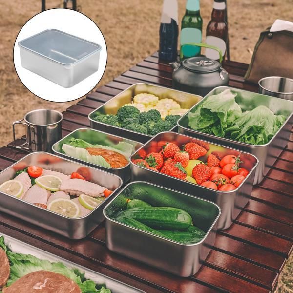 説明:304ステンレス鋼材料.防食.清掃が簡単.耐久性. PE素材.フレッシュキーピングボックスカバー.柔軟性と耐久性.ボックス本体にフィットし.シールしてフレッシュに保ちます.滑り止めの底.安定した配置.より使いやすい.ほとんどの種類の果...