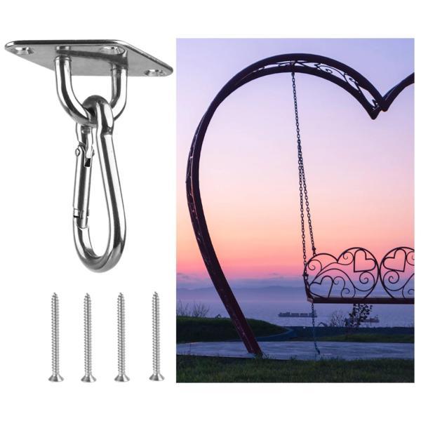 仕様:素材: 304 ステンレス鋼サイズチャート:スタイルA: M8: パッドアイフック: 8cmx5cm/3.15インチx1.97インチ スナップフック: 8cmx4cm/3.15インチx1.57インチスタイルC: M6: パッドアイフッ...