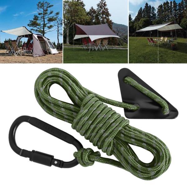 説明:[耐久性]:この屋外用反射ロープはしっかりとした芯が織られており.磨耗に強く.引張強度が高いです.ロープに織り込まれた反射糸がつまずきを防ぎ安全性を高めます.[太くて丈夫]:テントロープはポリエステル製で直径が太く.高い強度と堅さを確...