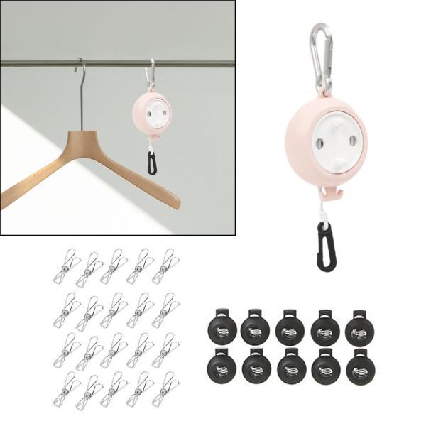 仕様:ボックス材質: PPロープ素材: ポリエステルサイズチャート:ボックスサイズ: 10cmx7.5cm/3.94インチx2.95インチ.直径: 4.5cm/1.77インチ.ロープの長さ: 10m/393.70インチパッケージに含まれるも...