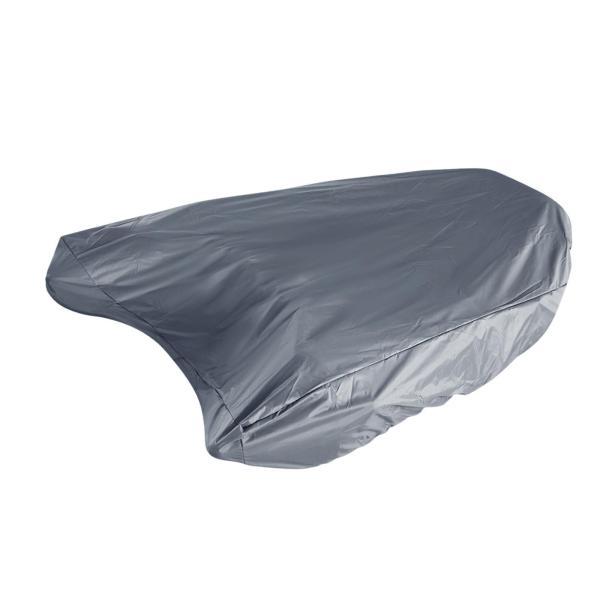 説明: golide材料inflatableボートカバーは.耐摩耗性.防水性.日焼け止め.長期的な使用に耐性のあるオックスフォード布材料で作られています chefution cheature]:防水貯蔵カバーはボートを保護します太陽.雨.ほ...