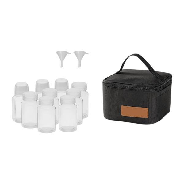 説明: compleressence Spice Storage Solution]:このセットには.3x 100mlの液体ボトルと6x 100mlの調味料シェーカー瓶が含まれており.エッセンシャルスパイスと液体のための十分なスペースを提供...