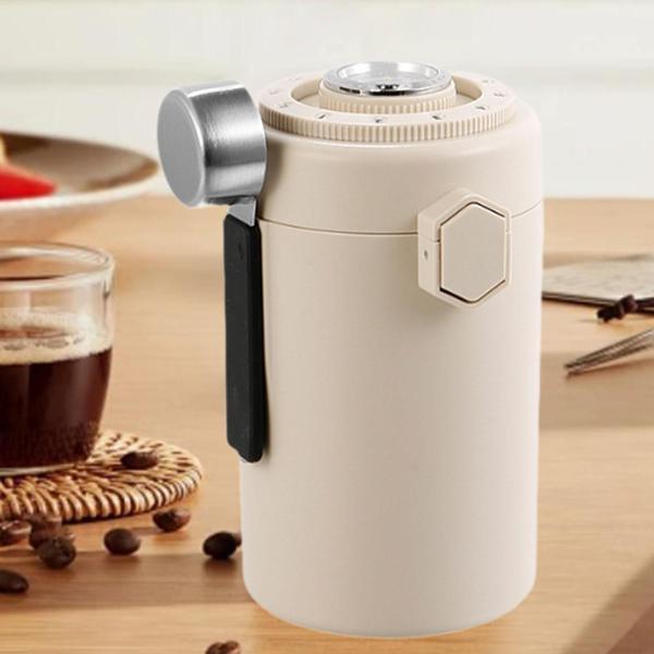 説明:[素材]: アルミニウム合金製のこのキャニスターは.コーヒー豆やその他の食品を無臭で高度に保管できるソリューションを提供します. [二重層設計]: このコーヒー豆密閉キャニスターは二重層構造を採用しており.内容物を外部の温度や湿度の変...