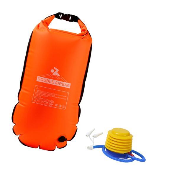 説明:[素材]: このスイムブイはPVC素材で作られており.摩耗や損傷に強い設計です.防水性と耐圧性に優れた生地が水中の鋭利な物体から保護し.屋外でのウォーターアクティビティに最適です. [特徴]: 独立した二重の空気室を備えたこのドライバ...