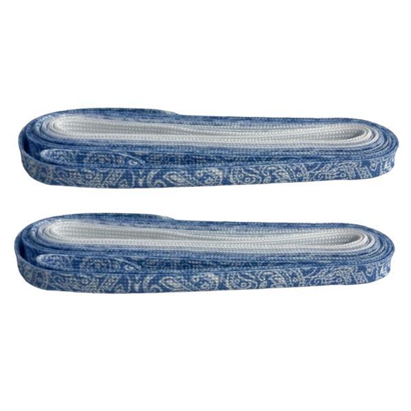 説明:[滑り止め設計]: この靴ひもはフィギュアスケートブーツ用に特別に作られており.滑り止めのタイダイデザインが特徴で.パフォーマンス中にしっかりとフィットします. [素材]: このアイスホッケースケート靴ひもは高品質のポリエステル素材で...