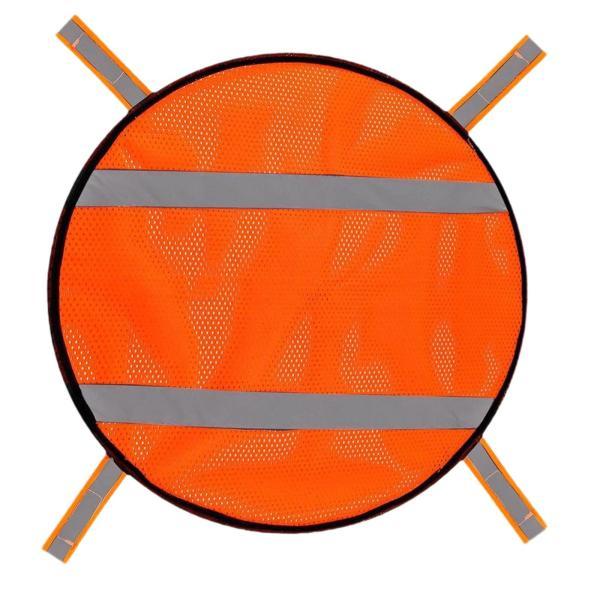 説明: [視認性の高いデザイン]この明るいオレンジ色の安全パネルは.明るい色と反射ストリップが特徴で.暗い場所でも視認性を高め.屋外での冒険中の安全性を向上させます. [取り付け簡単]シンプルなフックとループの取り付けシステムにより.この反...