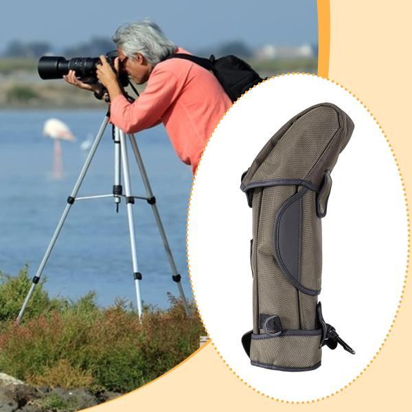 説明: [耐久性]耐摩耗性と防水性を兼ね備えたナイロン素材を使用しているため.バードウォッチング用望遠鏡バッグは様々な天候条件下でのアウトドアアドベンチャーに最適です. [保護]Spotting Organizationは.衝撃吸収クッショ...