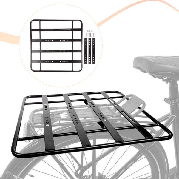 説明: [耐久性]自転車用リアカーゴラックは.耐摩耗性と耐腐食性に優れた高品質のアルミニウム合金素材で作られており.様々な気象条件下での屋外サイクリングに最適です. [拡張プラットフォーム]幅広で拡大された40×40cm/15.75インチ×...